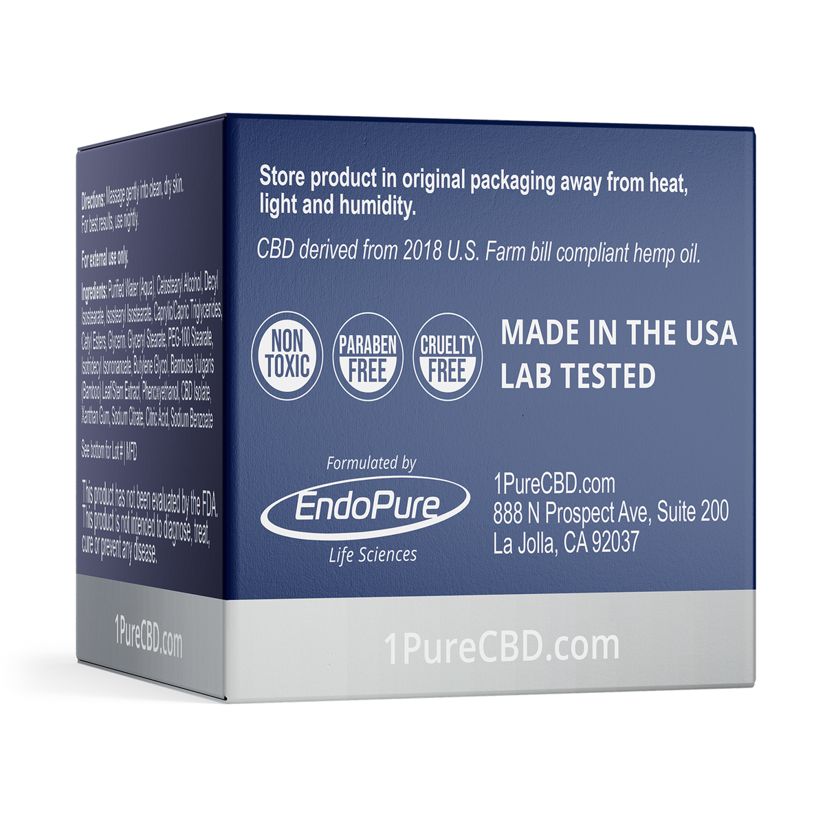 CBD NIGHT CREAM – 1PURE CBD